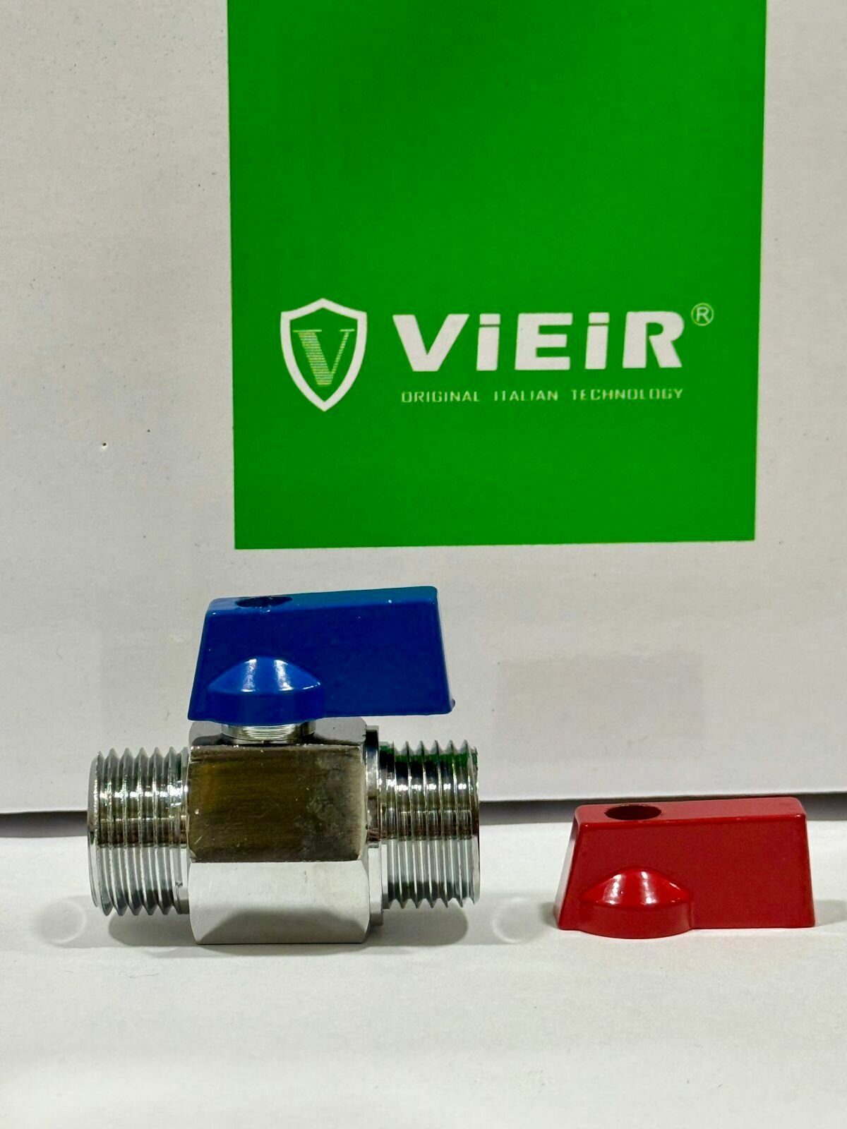 Кран шаровый мини матовый 1/2" Нар/Нар VIEIR VRHH3