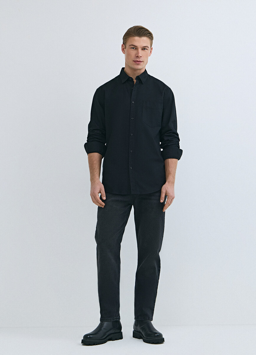 Джинсы O'STIN, размер 48, серый