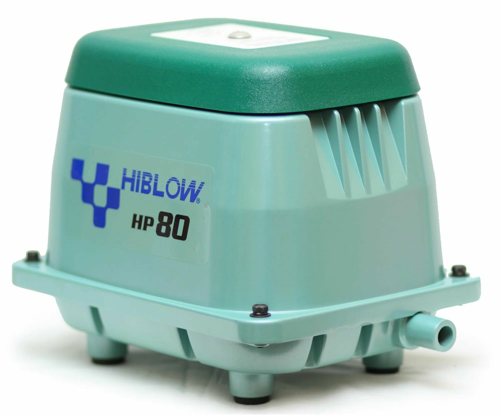 Компрессор для аэрации HIBLOW HP-80, японский, бесшумный, 80 л/мин, 71Вт