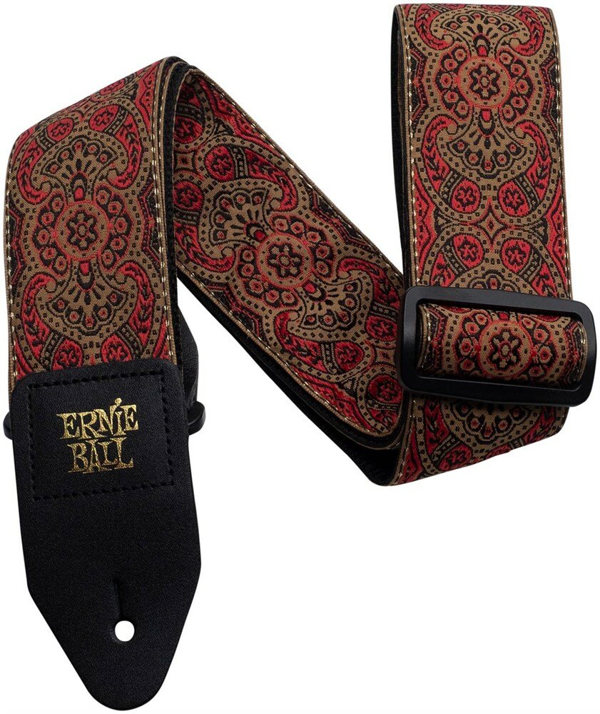 ERNIE BALL 4162 Jacquard Crimson Paisley - Ремень для гитары