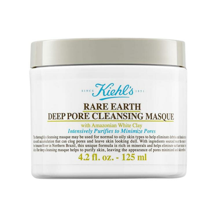 Маска для лица унисекс Kiehl's с амазонской белой глиной, amazon white clay