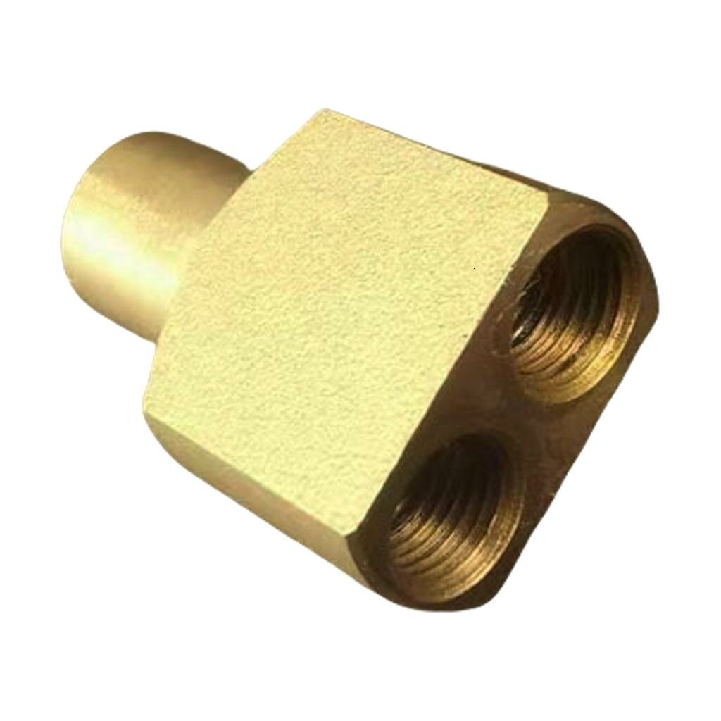 Газовый шланг-разветвитель для улицы, медный, двойной, тройниковое соединение