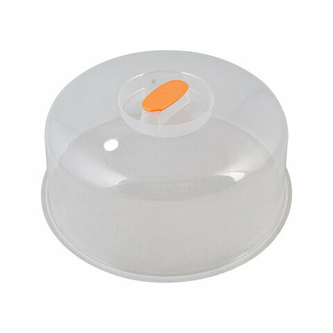 6 шт, Крышка для микроволновых печей СВЧ, диаметр 23,5 см, высокая, прозрачная, 12х23,5х23,5 см, 432280000