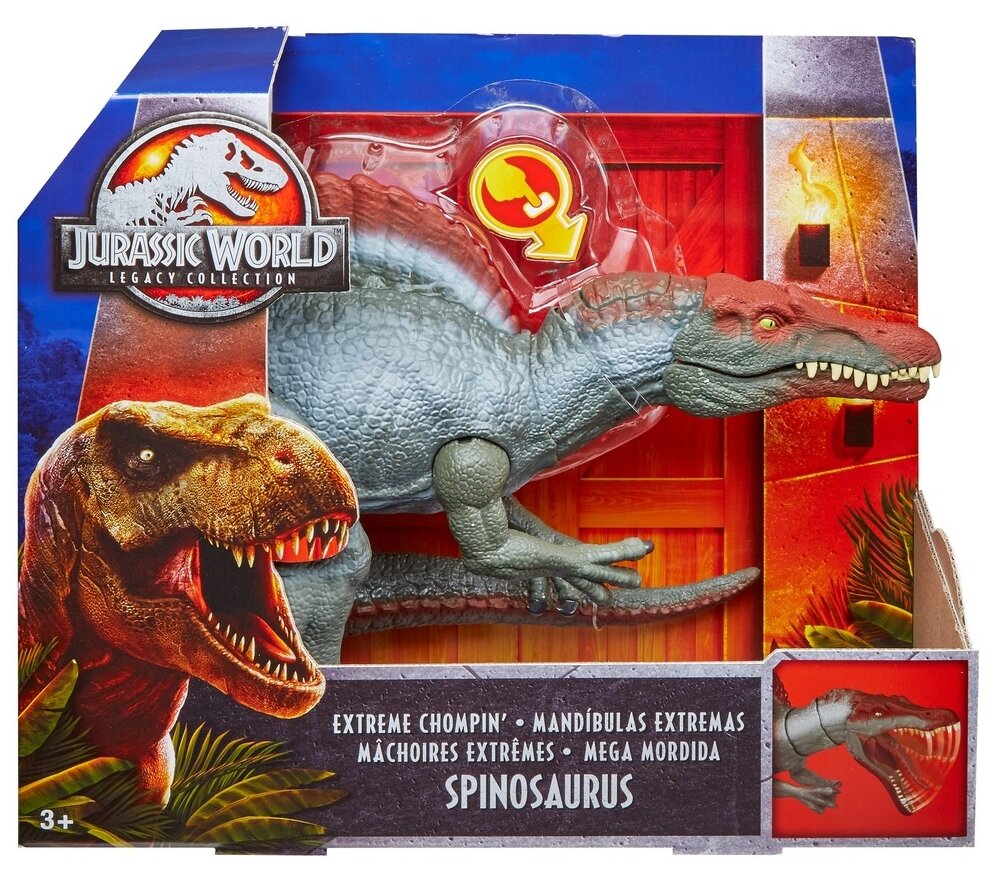 Фигурка Mattel Jurassic World Спинозавр FVP49 — купить в интернет ...