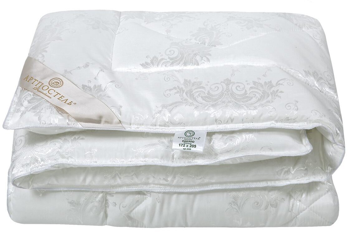 Одеяло 2 спальное (172x205), АртПостель "Эвкалипт" (Премиум), растительное волокно, арт. 2505, теплое