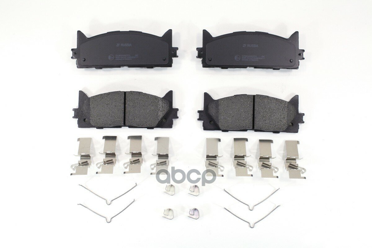 Колодки тормозные дисковые ZF Russia арт. GDB3429 ZFR