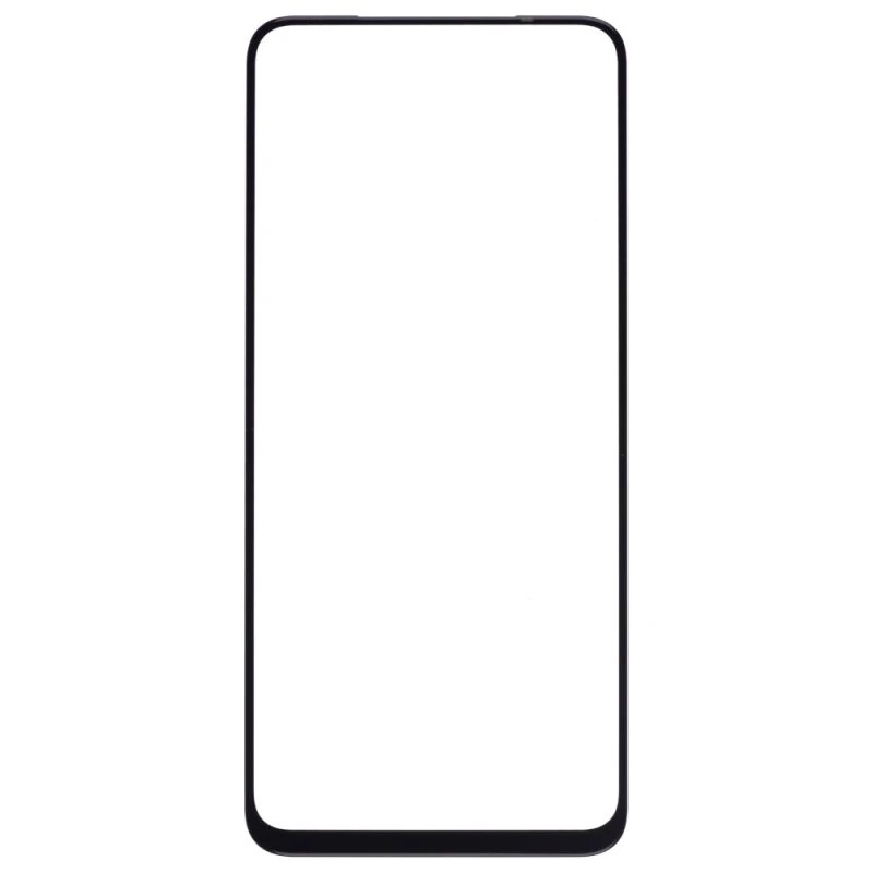 Стекло модуля для Xiaomi Redmi Note 10 4G (M2101K7AG) / Redmi Note 10S (M2101K7BG) и др. + OCA (без выреза камеры) (черный) (Musttby) (Premium)
