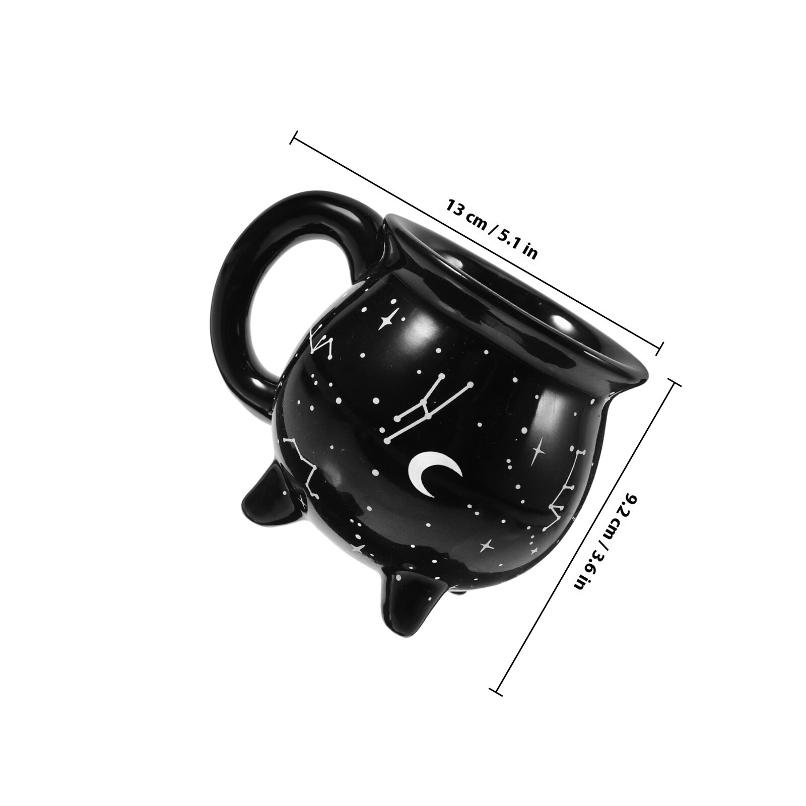 Чашка Для Кофе И Чая Керамическая С Дизайном Кастрюли 13.00X9.20X9.20Cm