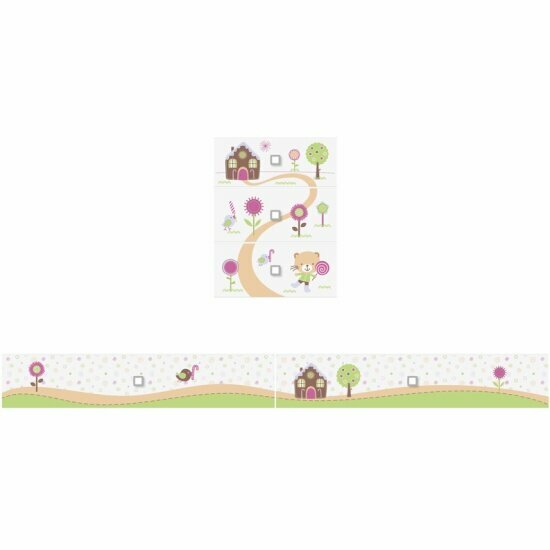 Фасад к кроватке Polini kids Simple 1100 Пряничный домик