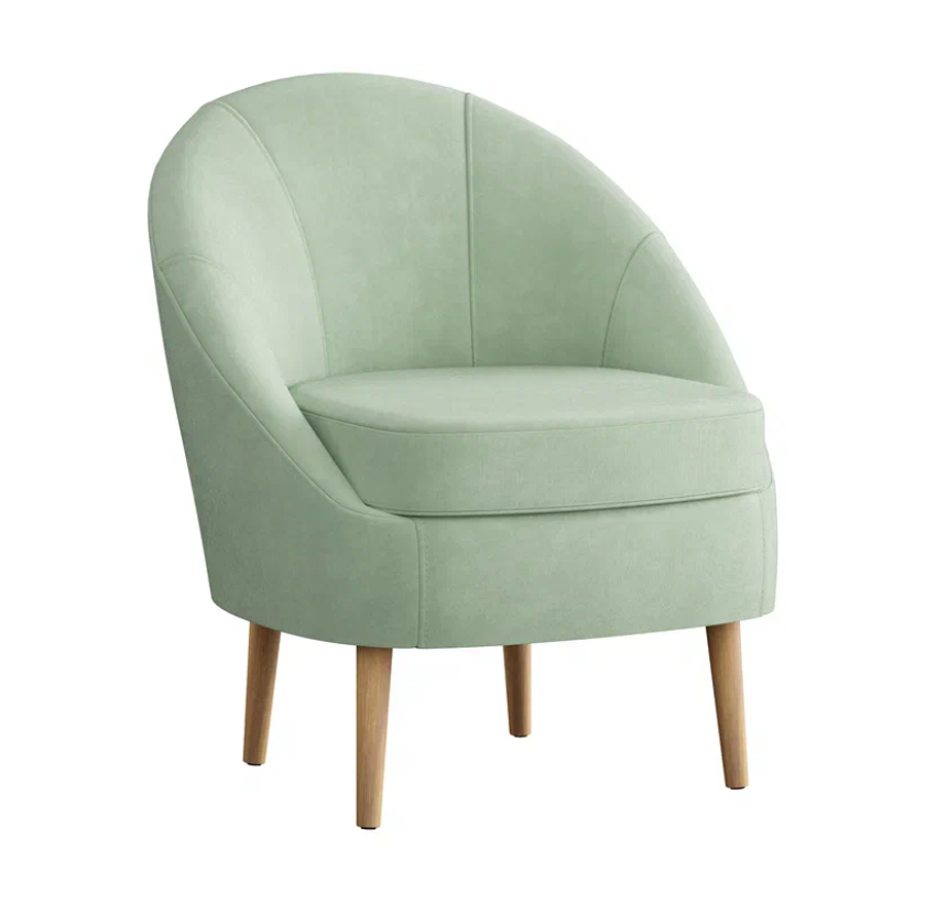 Кресло Сильва Комо Модель 005 Велюр Вивальди 9 Размеры: Высота 860мм Глубина 775мм Ширина 745мм