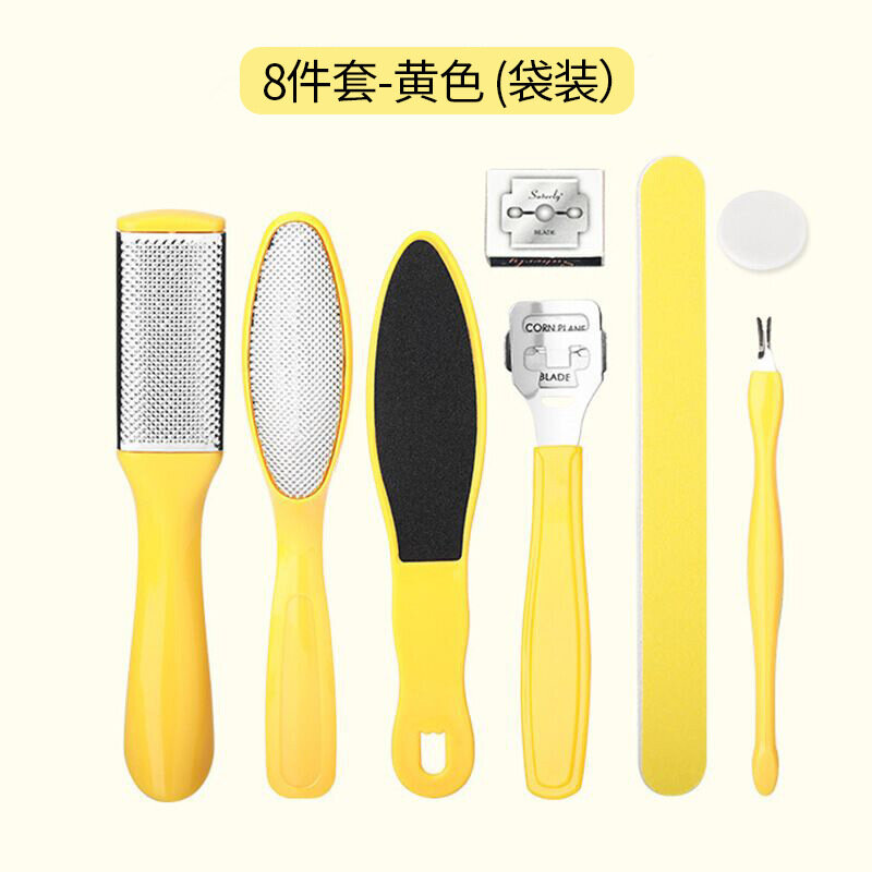 Набор пилок для ног для ухода за ногами, удаления омертвевшей кожи и мозолей, шлифовальная машинка для ног, пилка для пяток и стоп, скребок для ног, строгатель для ног