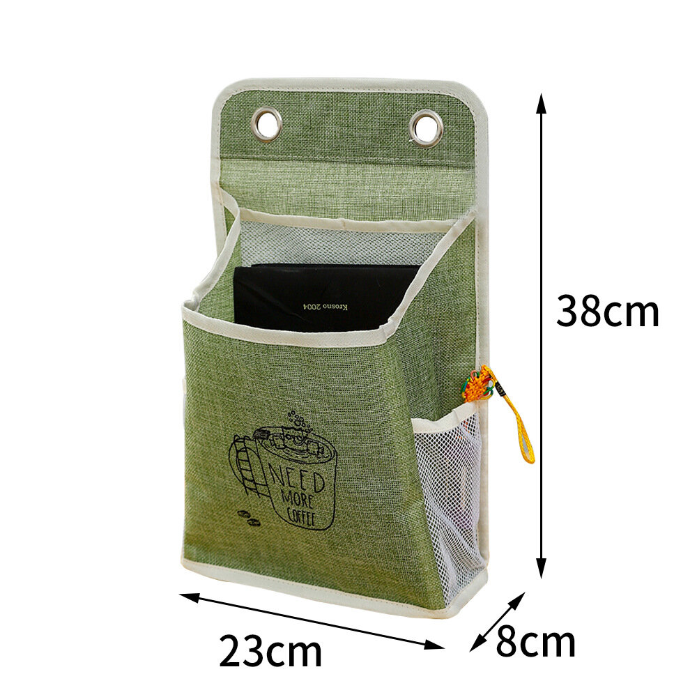 Общежитие Прикроватная тумбочка Мобильный телефон Стерео Сумка для хранения Общежитие Хранение Артефакт Подвесная ткань