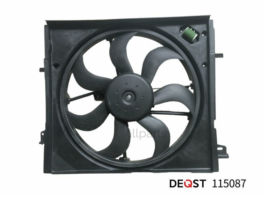 DEQST 115087 Вентилятор NISSAN QASHQAI (J11) 12.13-