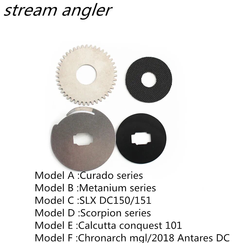 Drag Clicker с карбоновыми тормозными деталями Dragger для катушек Curado, Metanium, SLX, Scorpion, Antares Левая рука, Model B