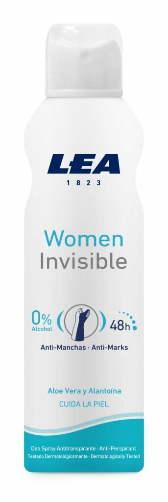 Дезодорант антиперспирант женский LEA Women Invisible невидимый 150 мл
