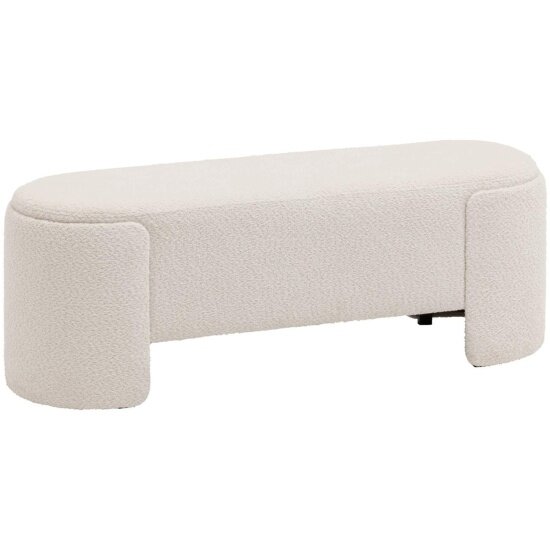 Банкетка Stool Group Taks букле белый