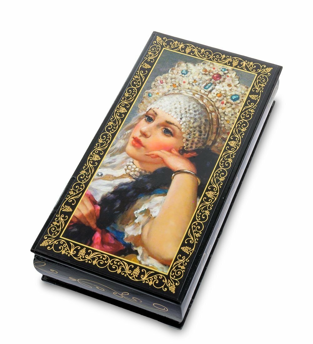 Шкатулка в технике декупаж (11х22х4)