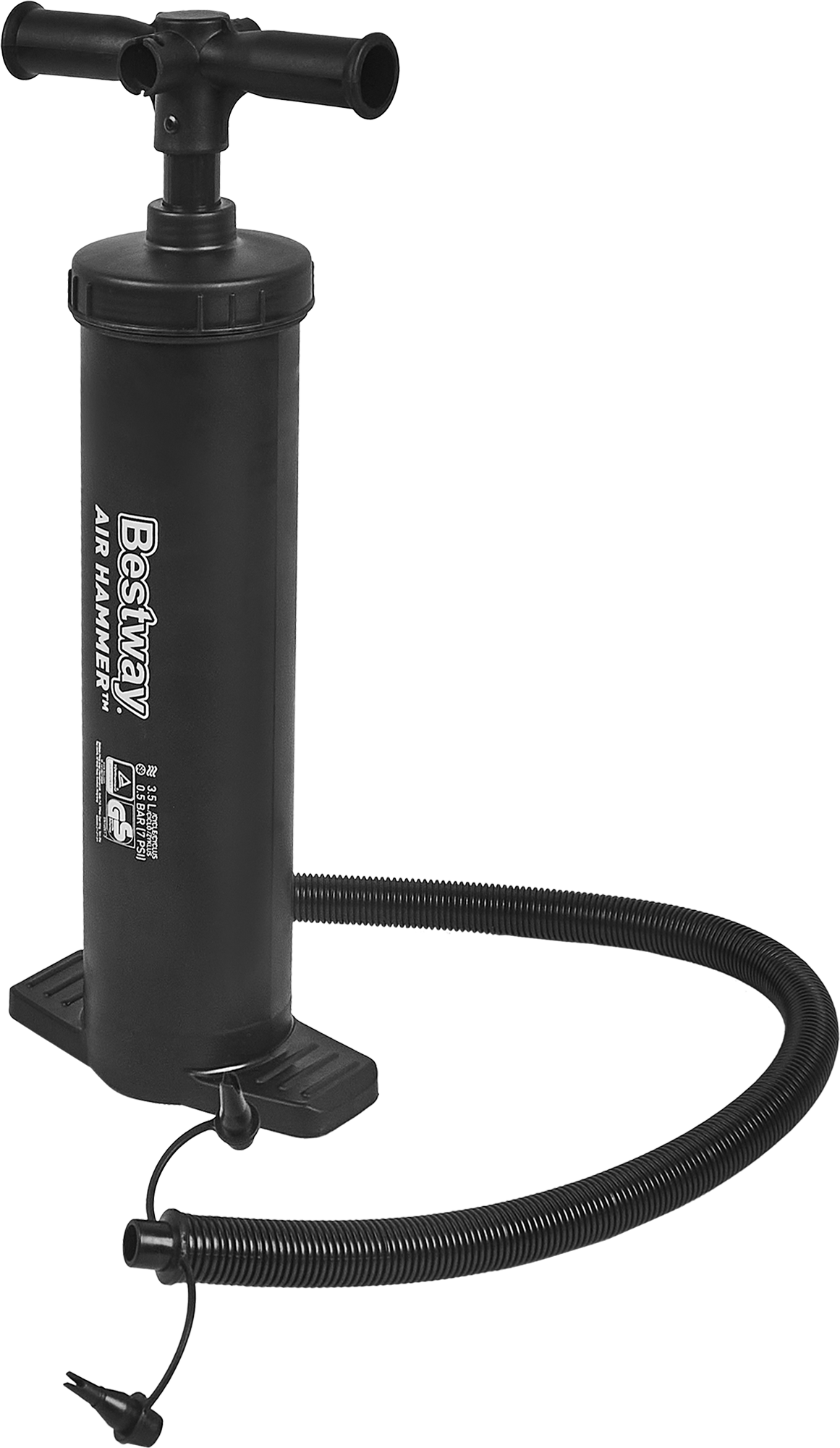Насос ручной Bestway Air Hammer 48 см полипропилен черный