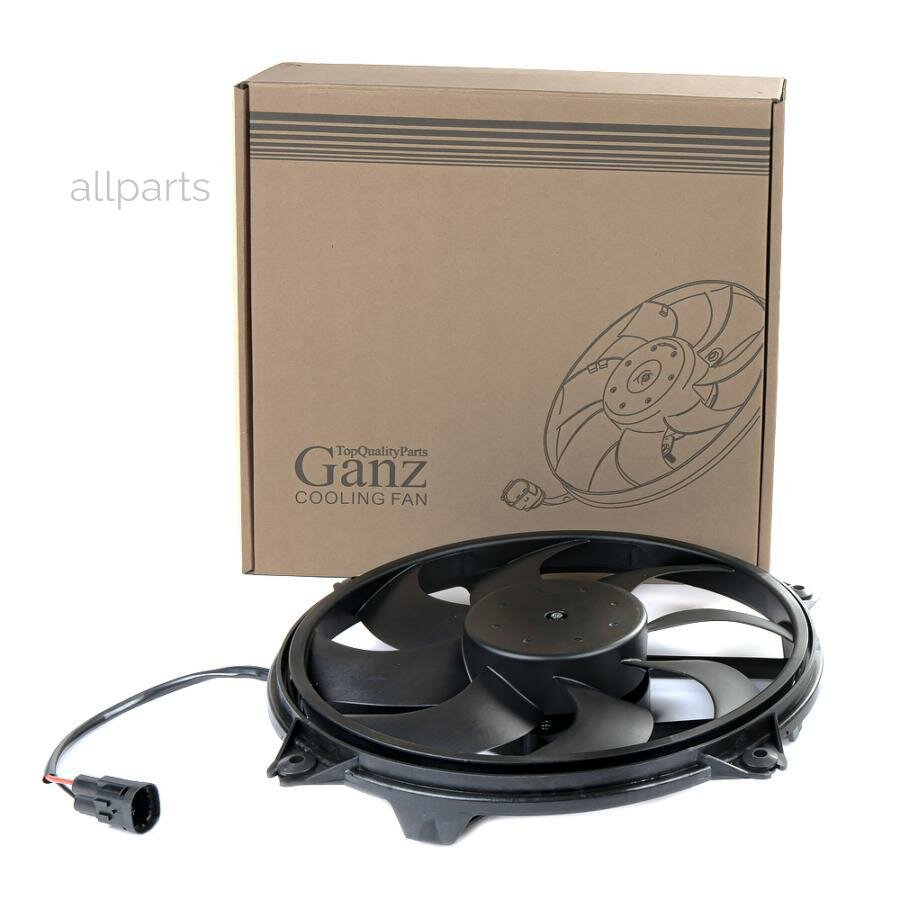 GANZ GIC06238 Вентилятор охлаждения в сборе CITROEN C4/PEUGEOT 307/308/Partner I /D=396mm GANZ GIC06238