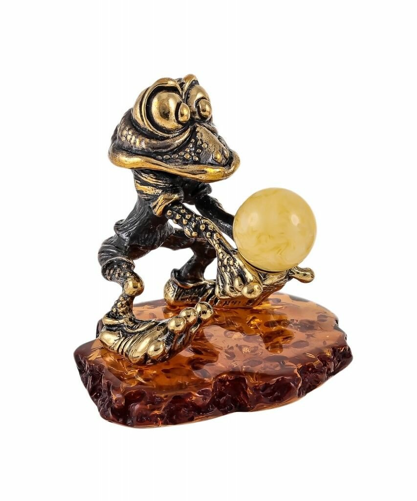 Фигурка Спорт Лягушка Волейбол 1736