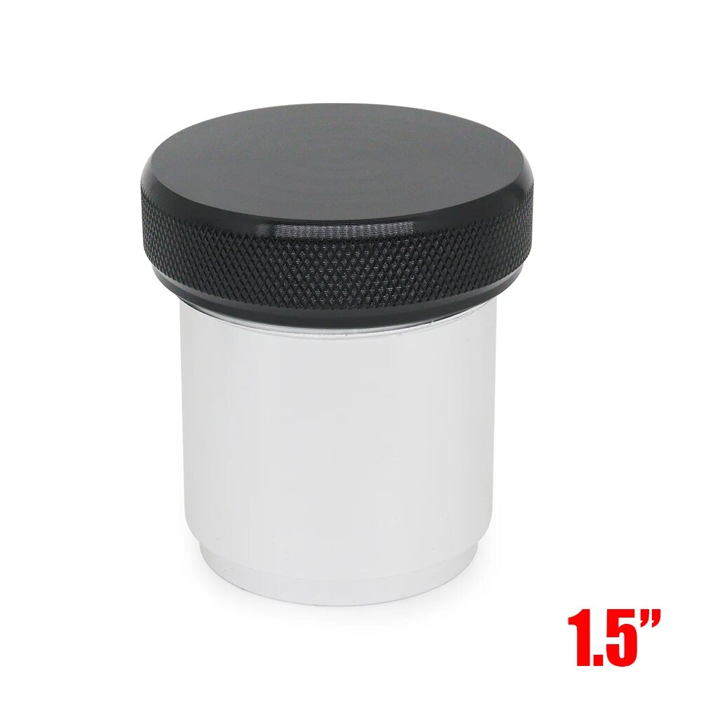 Универсальная алюминиевая автомобильная приварная горловина заливной горловины и 1.5 inch Black