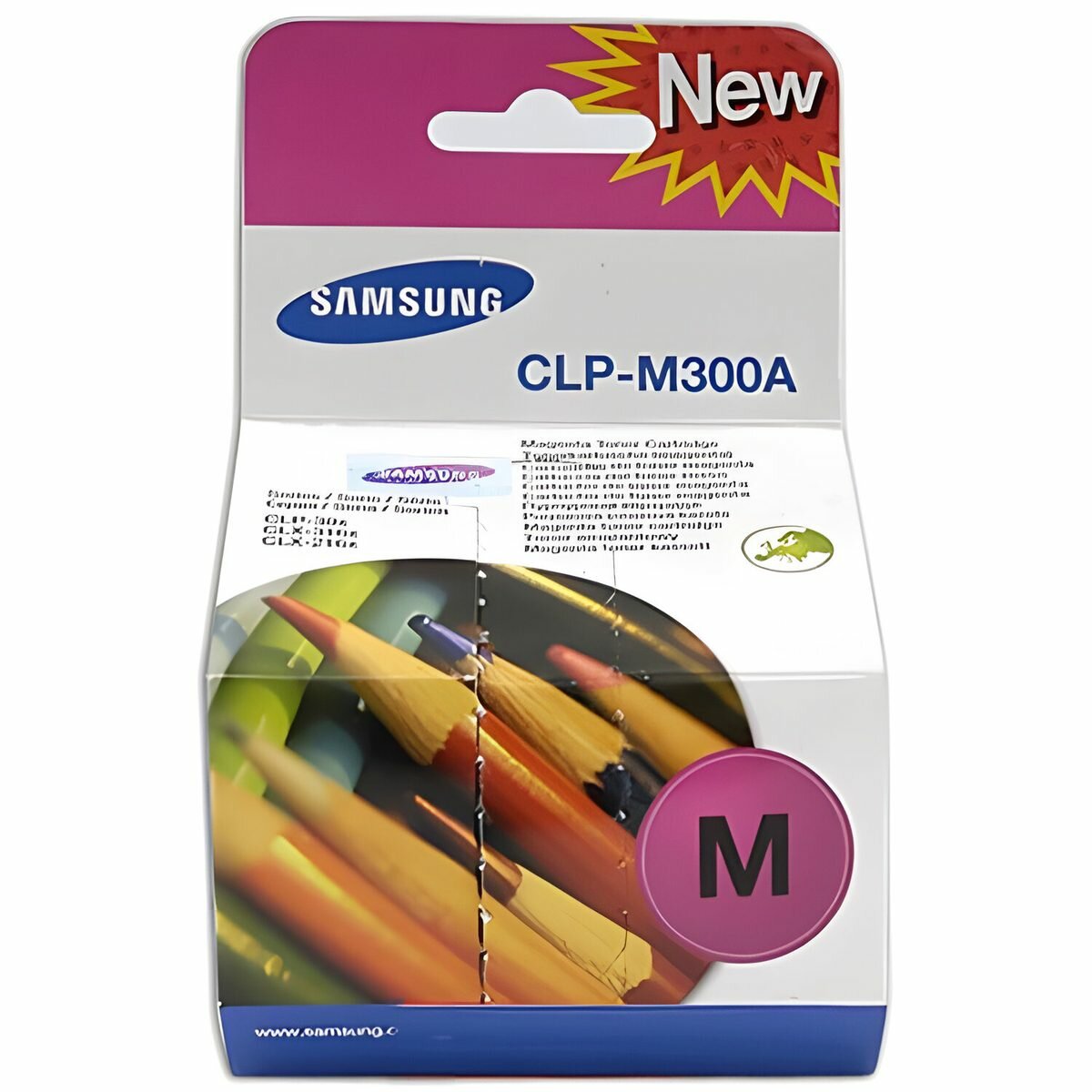 Картридж оригинальный Samsung CLP-M300A (1000 страниц) пурпурный