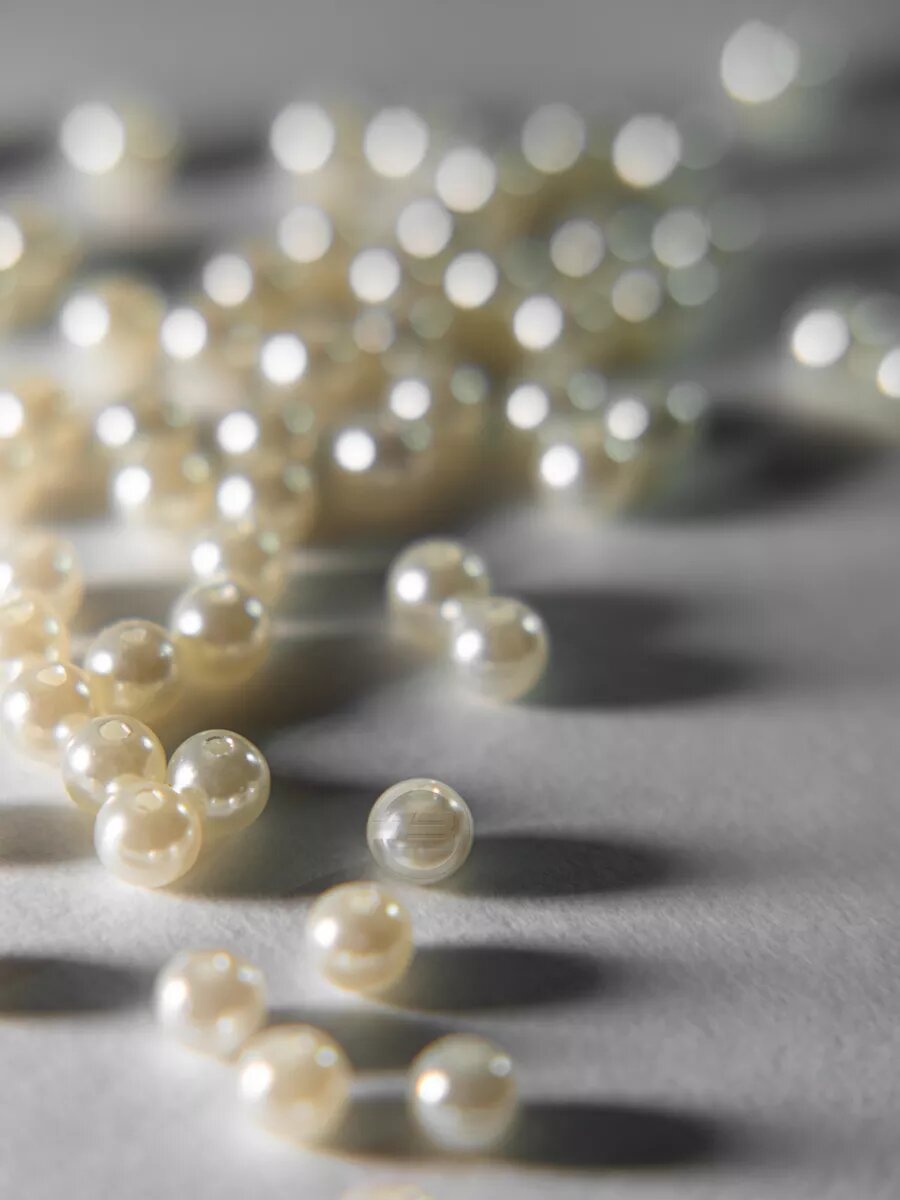 Бусины Жемчуг искусственный 8мм - 500грамм