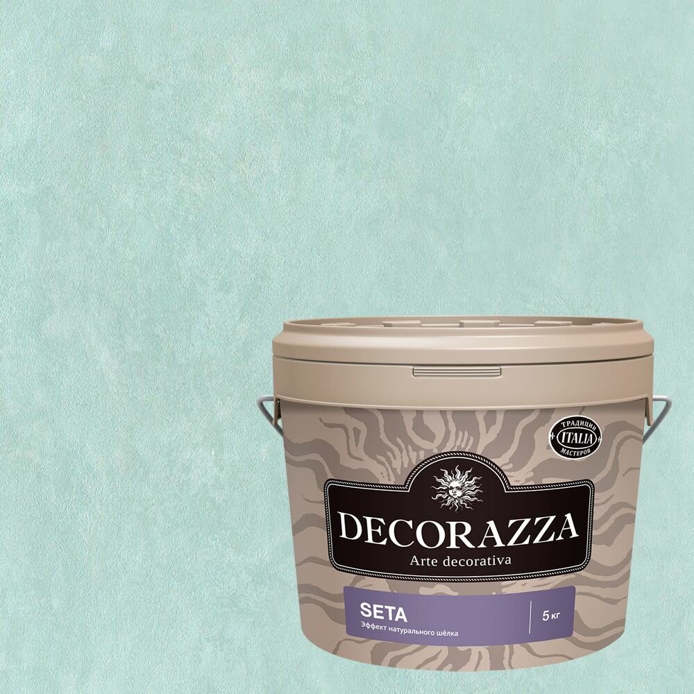 Декоративная штукатурка с эффектом натурального шелка Decorazza Seta (5кг) ST 11-201