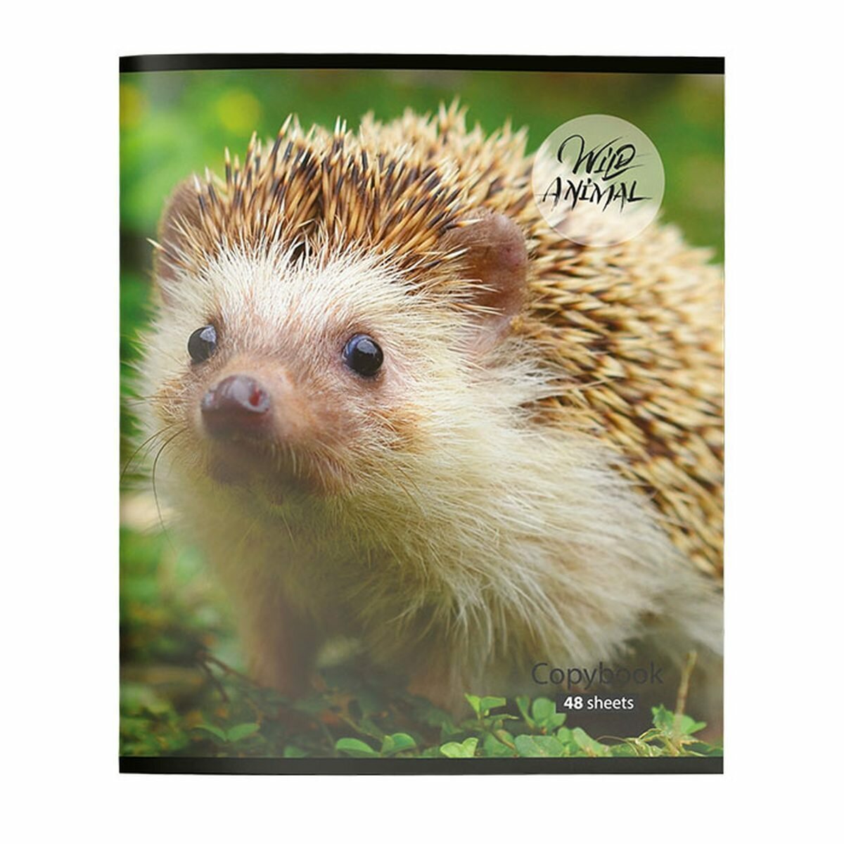 Тетрадь общая 48л, А5 Creativiki "Животные" (клетка, скрепка), 10шт.