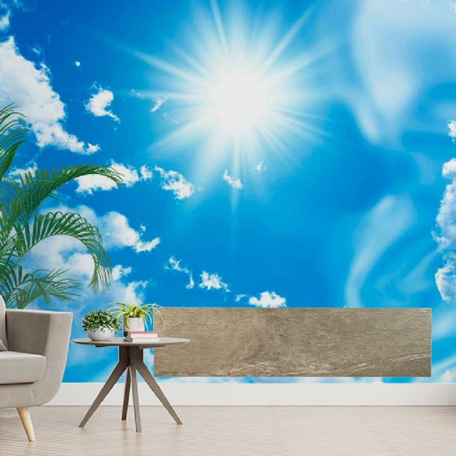 Фотообои Бескрайнее далекое небо 9-364-L-Холст 270 x 400 см (ВхШ) Бесшовные, флизелиновые, влагостойкие обои