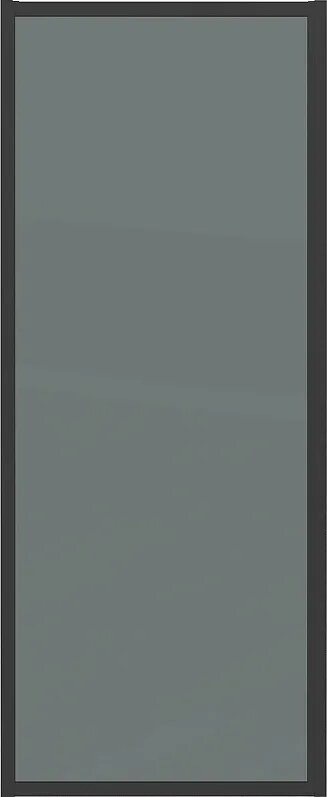 Душевая перегородка Grossman Cosmo 90x195 200. K33.02.90.21.10 профиль черный стекло шиншилла