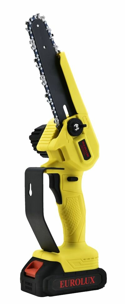 Электропила аккумуляторная Eurolux ELS-20-Li с 1 АКБ 2А*ч и ЗУ в комплекте 70/10/56