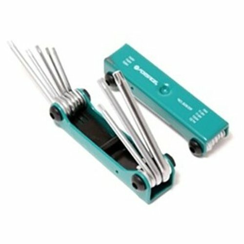 Набор ключей TORX складной, 8пр.(T9, T10, T15, T20, T25, T27, T30, T40) FORSAGE F5083F