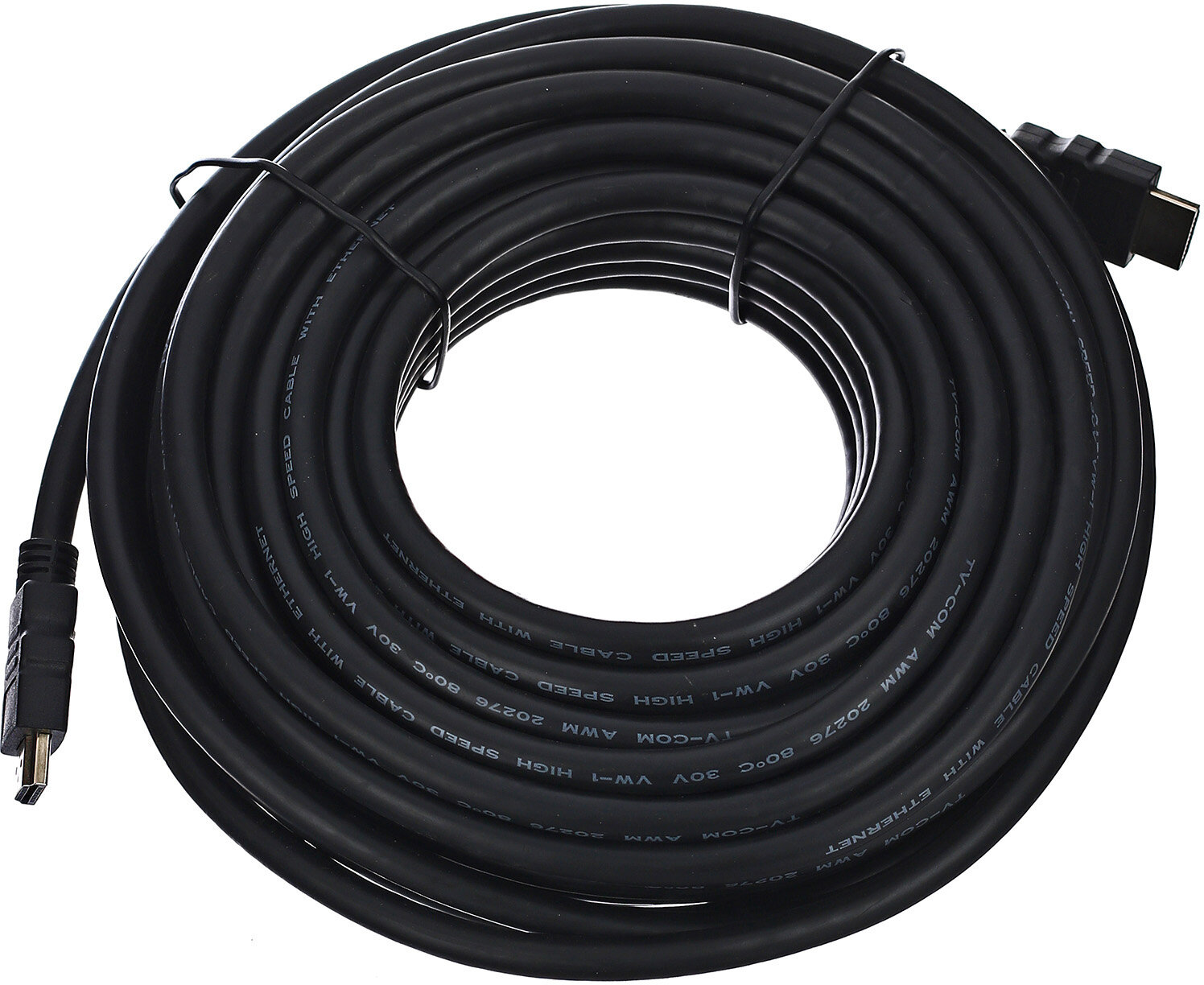 Кабель цифровой HDMI19M to HDMI19M, V1.4+3D, 15m TV-COM VCOM TV-COM HDMI (m) - HDMI (m) 15м (CG150S-15M)