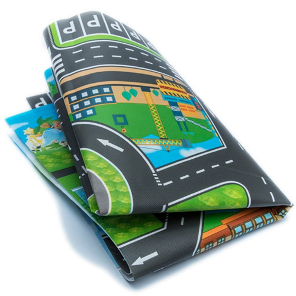 10 шт. машин и 1 шт. карта 83*58 см. Городская парковка. Дорожная карта. Игрушечная модель автомобиля. Коврики для скало