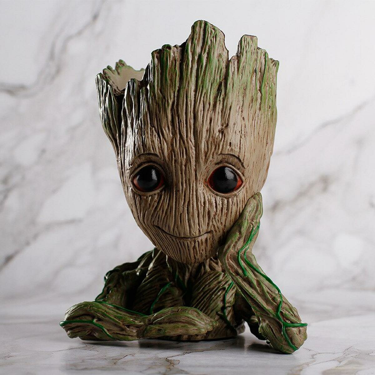 Moward Groot Wisun Movie Tree Man Baby Фигурка героя Модель Стражи Галактики Игрушка Украшение стола Подарки для ребенка