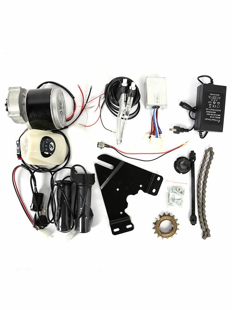 Набор для электрификации велосипеда 250Вт мотор с быстросъемным разъемом переднее