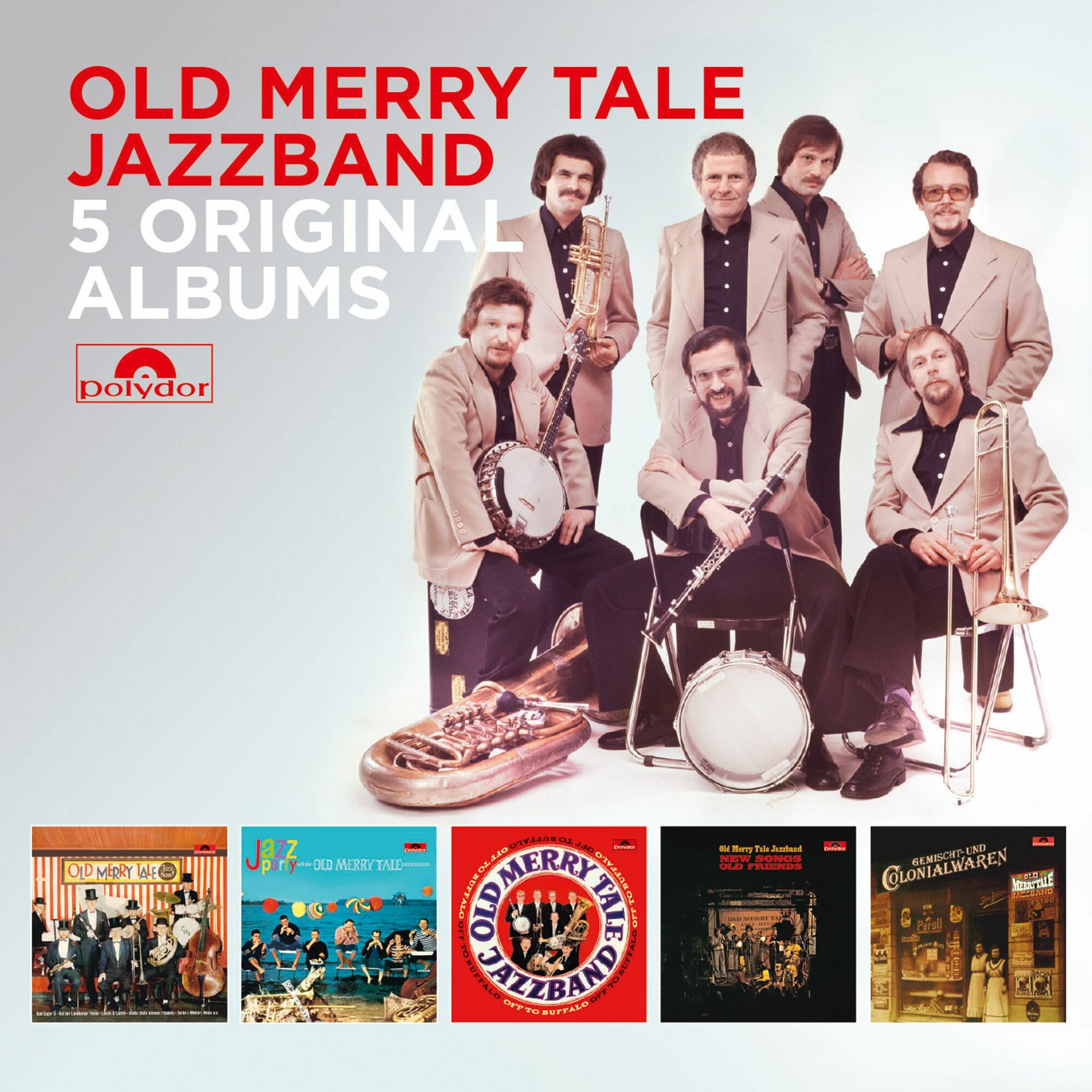 Диск Old Merry Tale Jazzband - 5 Original Albums (1 CD)
