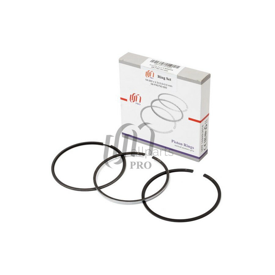 UMPRO 08-PR0790-000 Кольца поршневые STD Cummins ISF2.8 S3129T d94.0 STD 2.5-2.0-3.0 на 1 цил. UM