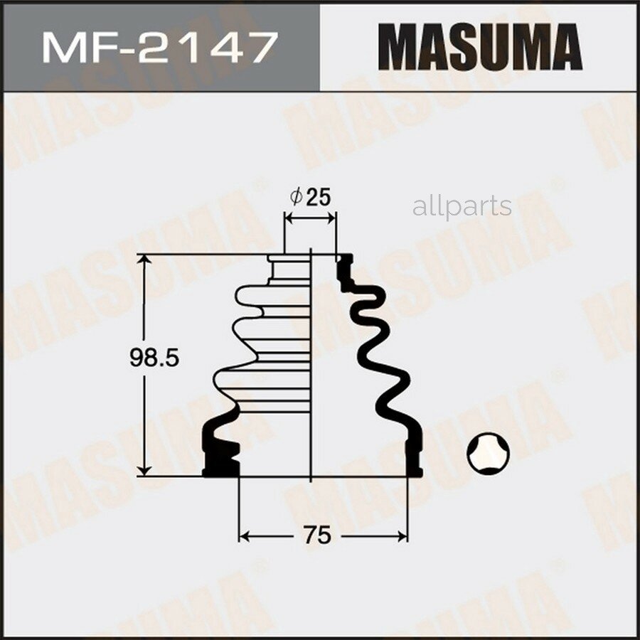MASUMA MF-2147 Пыльник шруса NISSAN 180SX MASUMA MF-2147