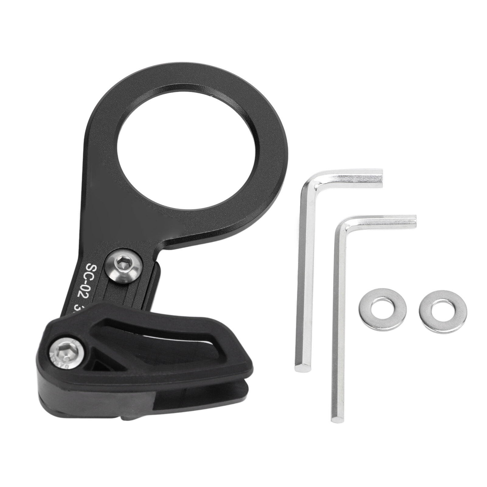 Lebycle направляющая цепи, дефлекторы/стабилизатор цепи для нижнего кронштейна горного велосипеда, черная