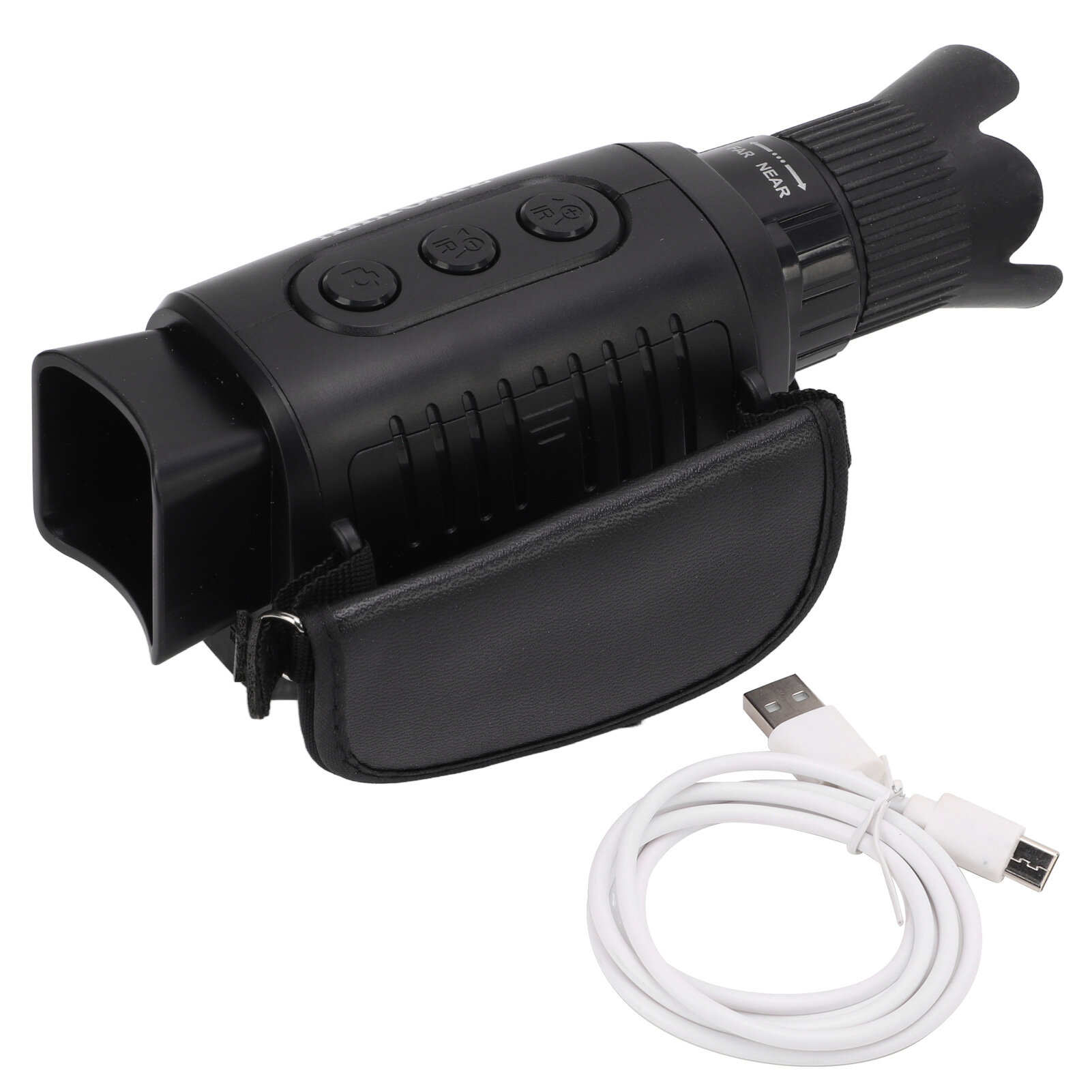 Ночной монокуляр с инфракрасной камерой 5x цифровым увеличением и ЖК-дисплеем DN-001A, функции и характеристики