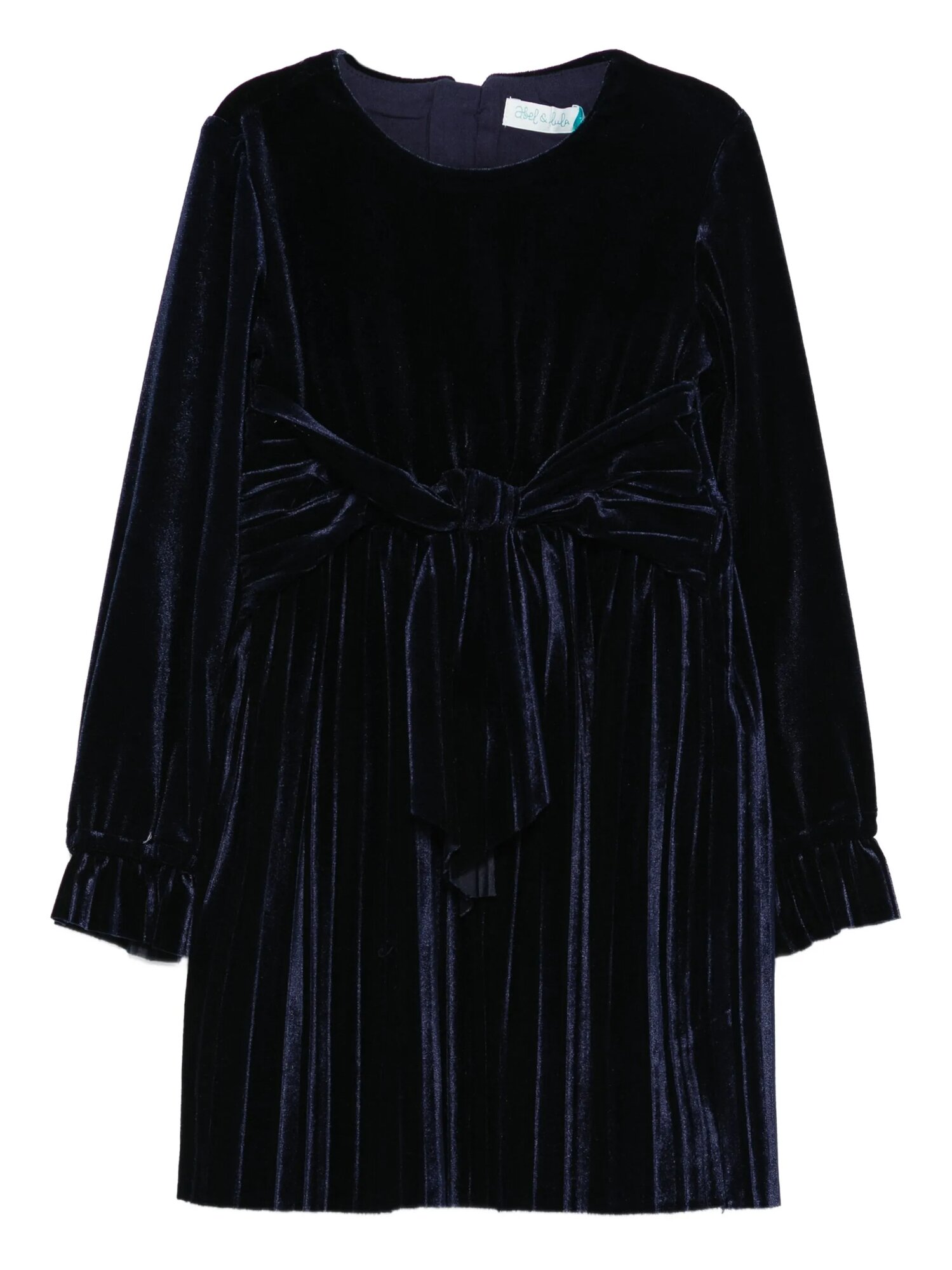 Платье Velvet bow-detail dress