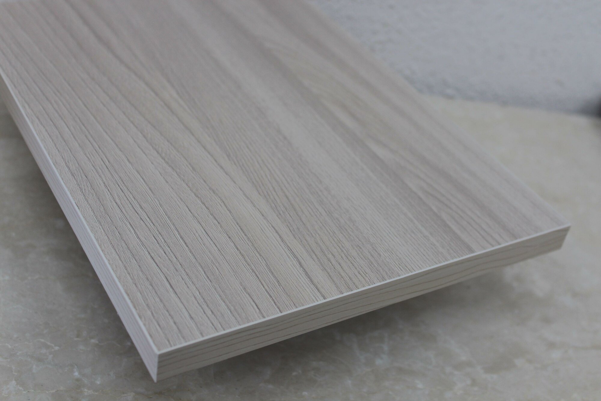 Мебельный щит 16мм 520х150 с кромкой 1 мм, Цвет Ясень Шимо Светлый