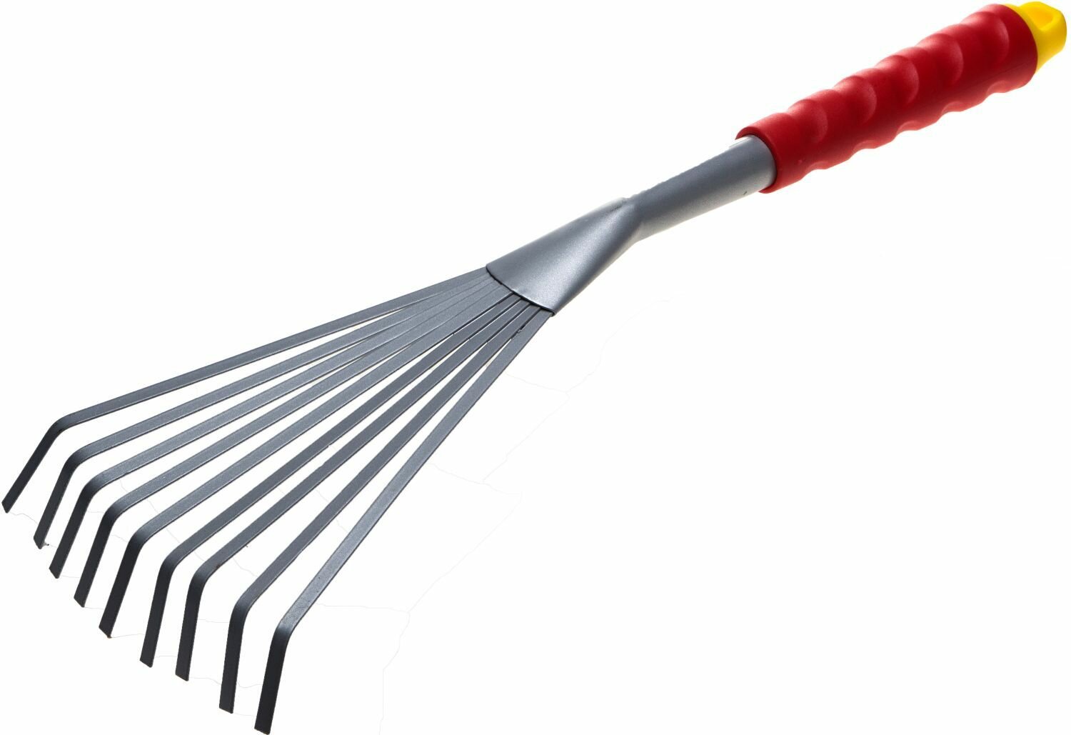 Веерные грабельки GRINDA, 420 мм, коннекторная система, плоские зубцы, углеродистая сталь 8-421453_z01