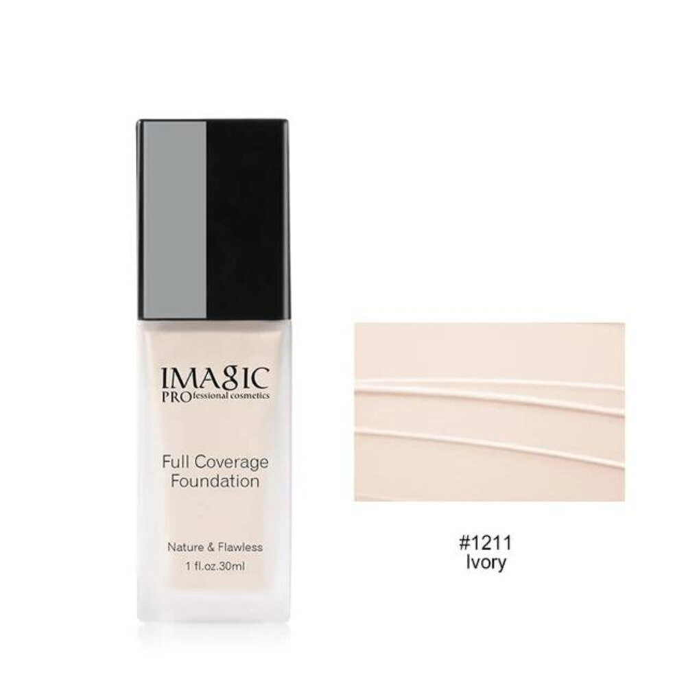 IMAGIC Liquid Foundation Matte Professional Facial Concealer Control Водостойкий, стойкий, легко наносимый увлажняющий макияж
