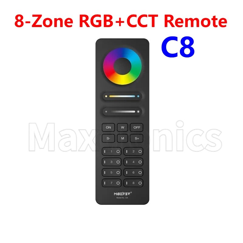 Пульт MIBOXER C8 8-зонный RGB+CCT