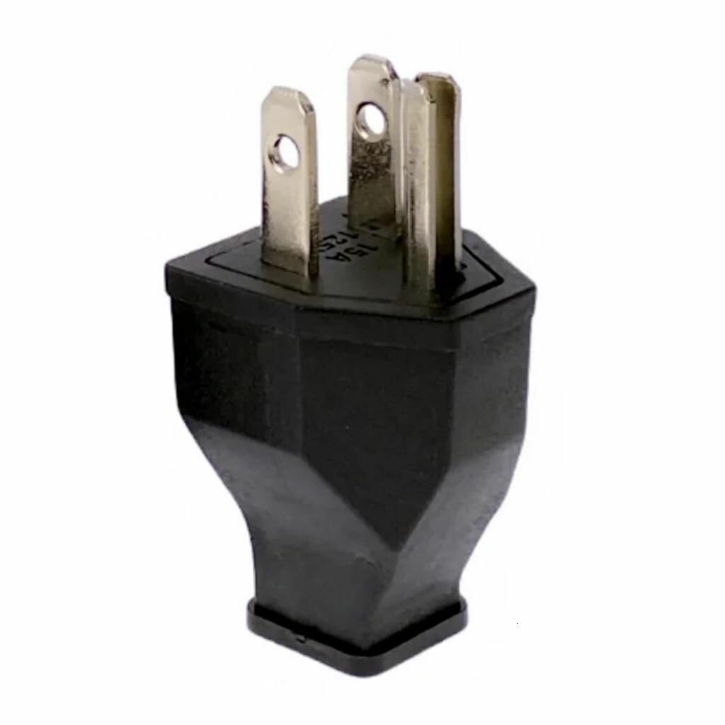 Комплект вилка-розетка, Разъемная проводка американского стандарта 15A125V-штекер