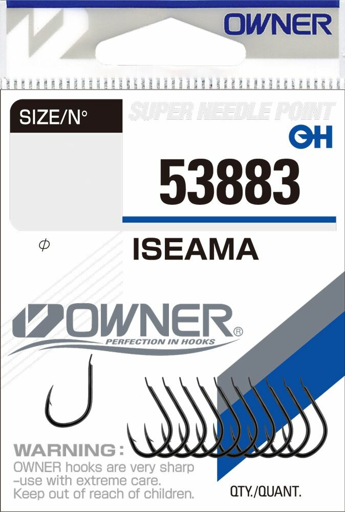 OWNER Крючок Iseama BC №8 11шт