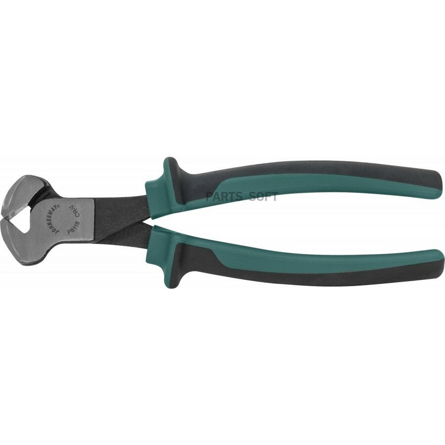 Кусачки торцевые с двухкомпонентными рукоятками, 200 мм от официального дистрибьютора, JONNESWAY, артикул P6118